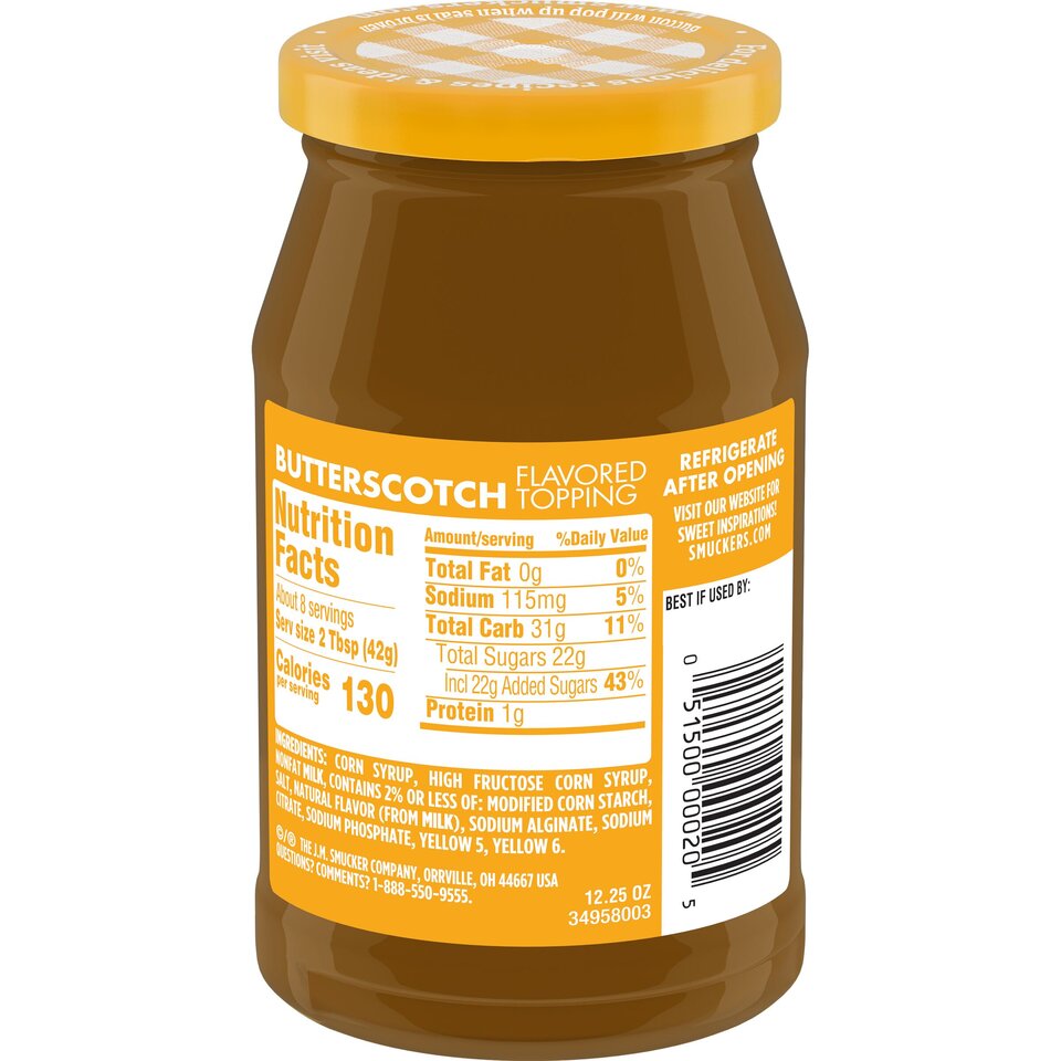 Butterscotch Spoonable Topping