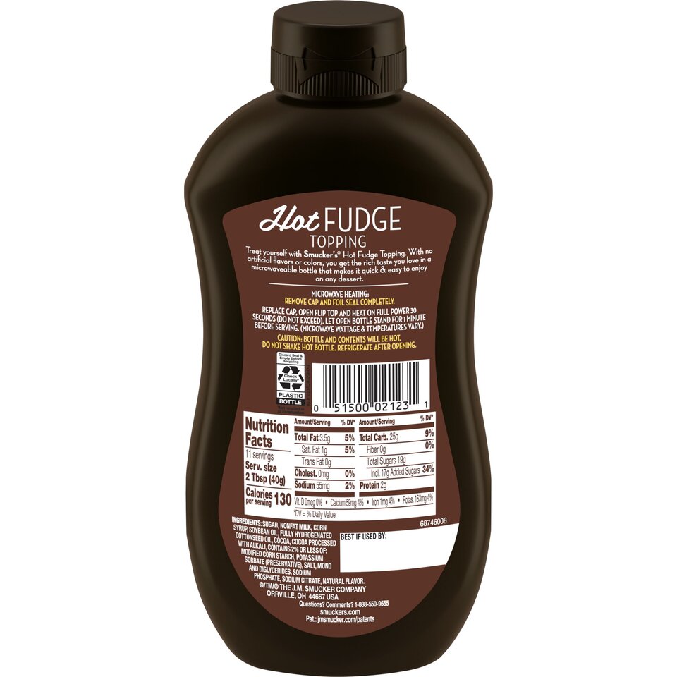 Microwaveable Hot Fudge Topping