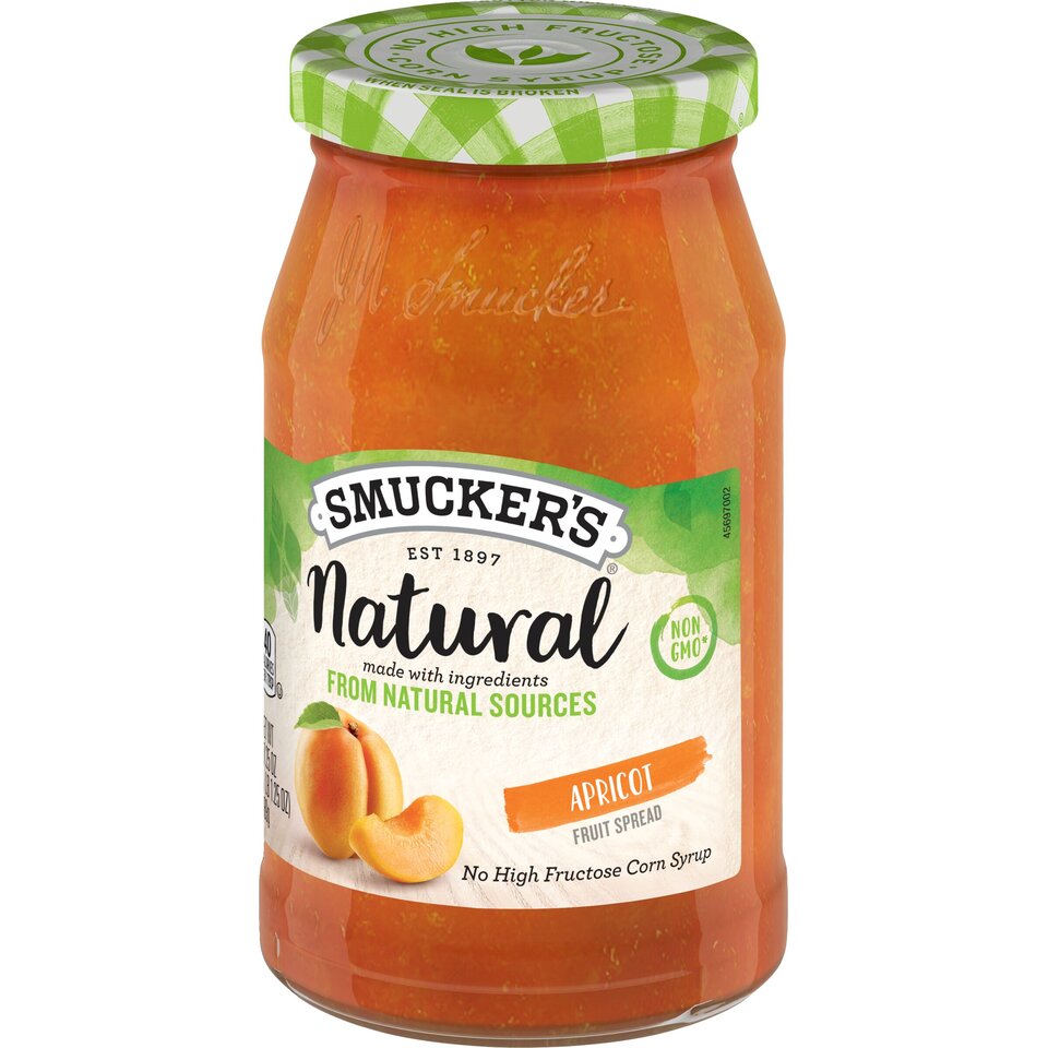 Natural Apricot Fruit Spread