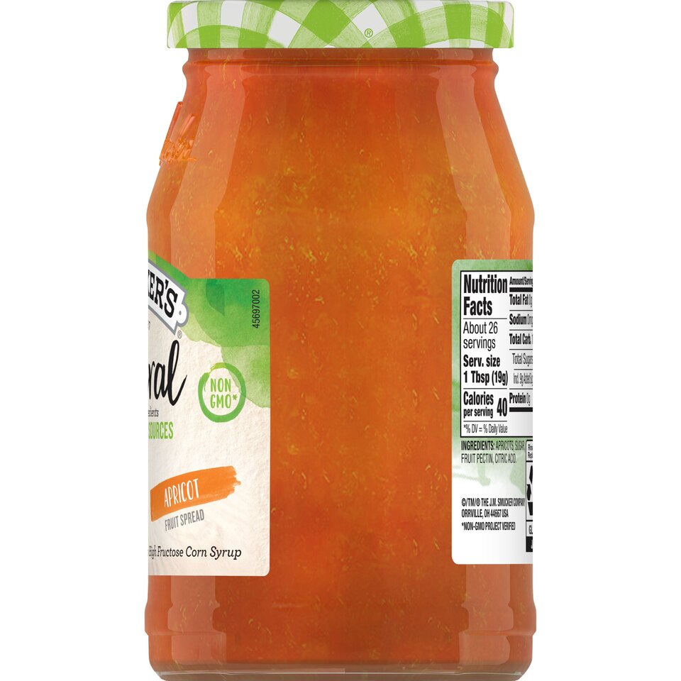 Natural Apricot Fruit Spread