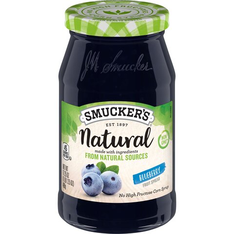 Natural Blueberry Fruit Spread