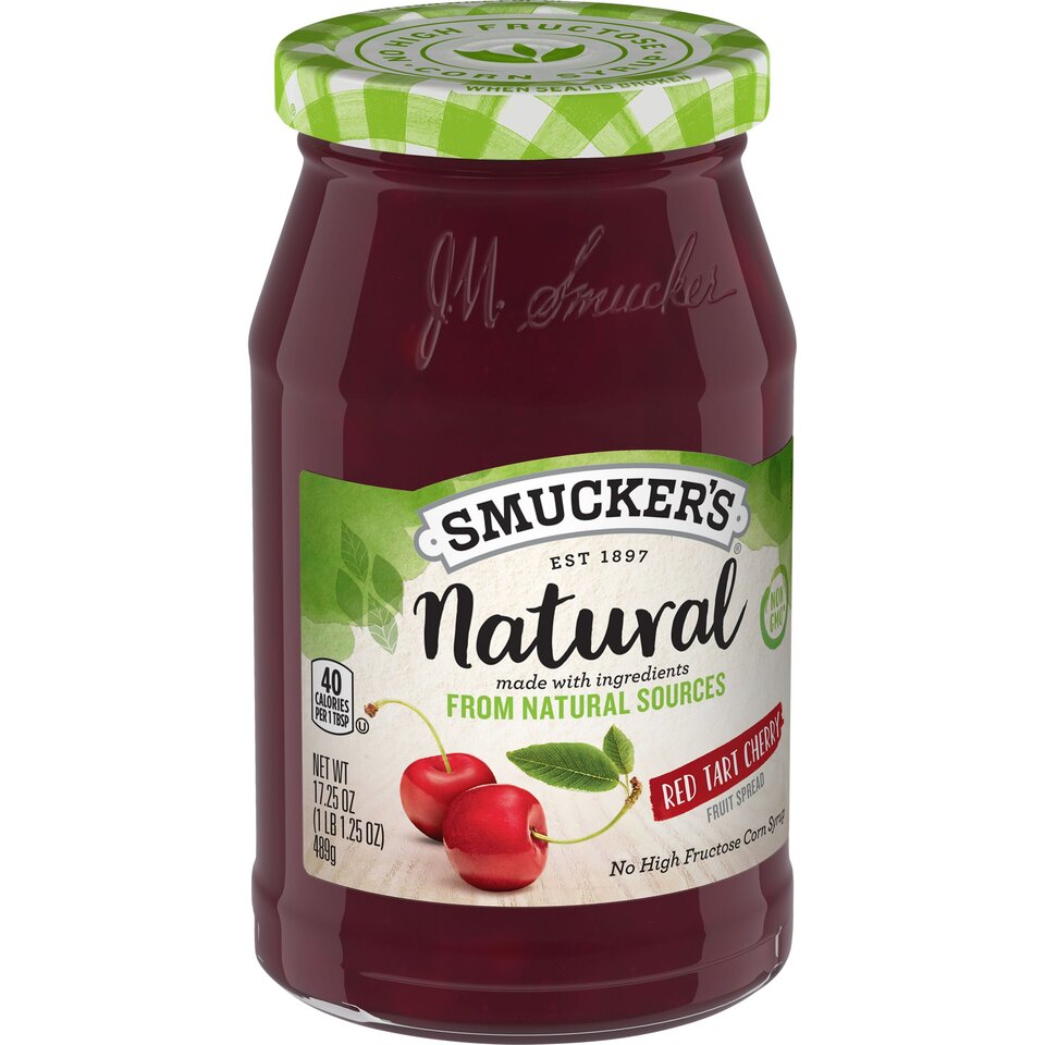 Natural Red Tart Cherry Fruit Spread