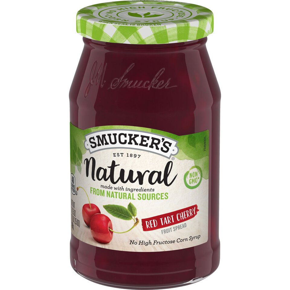 Natural Red Tart Cherry Fruit Spread