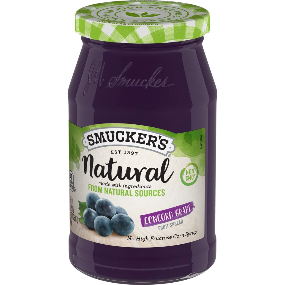 Natural Concord Grape Fruit Spread