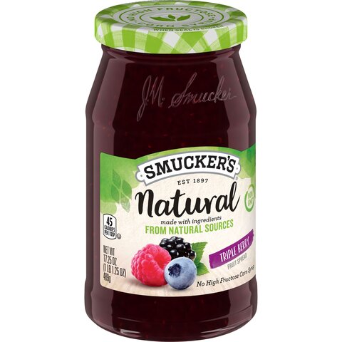 Natural Triple Berry Fruit Spread