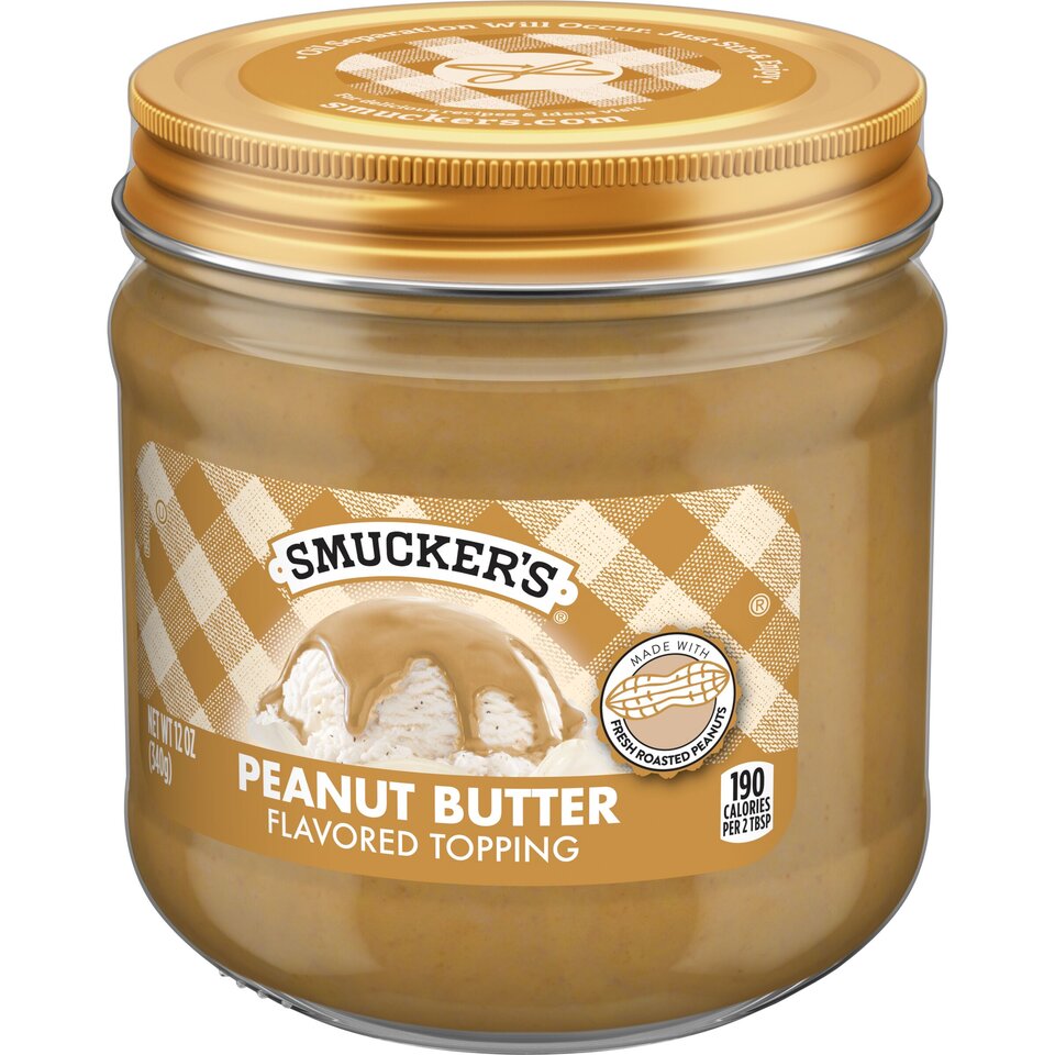 Peanut Butter Flavored Spoonable Topping