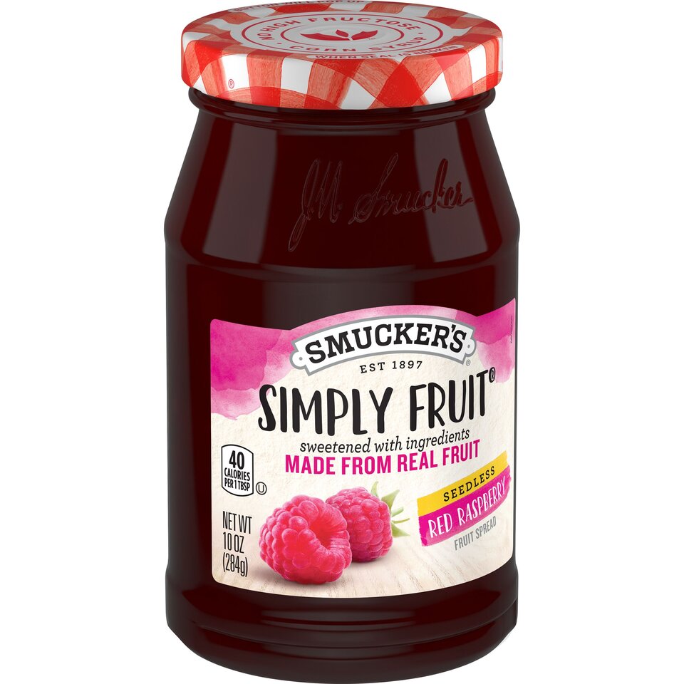 Simply Fruit® Seedless Red Raspberry Fruit Spread